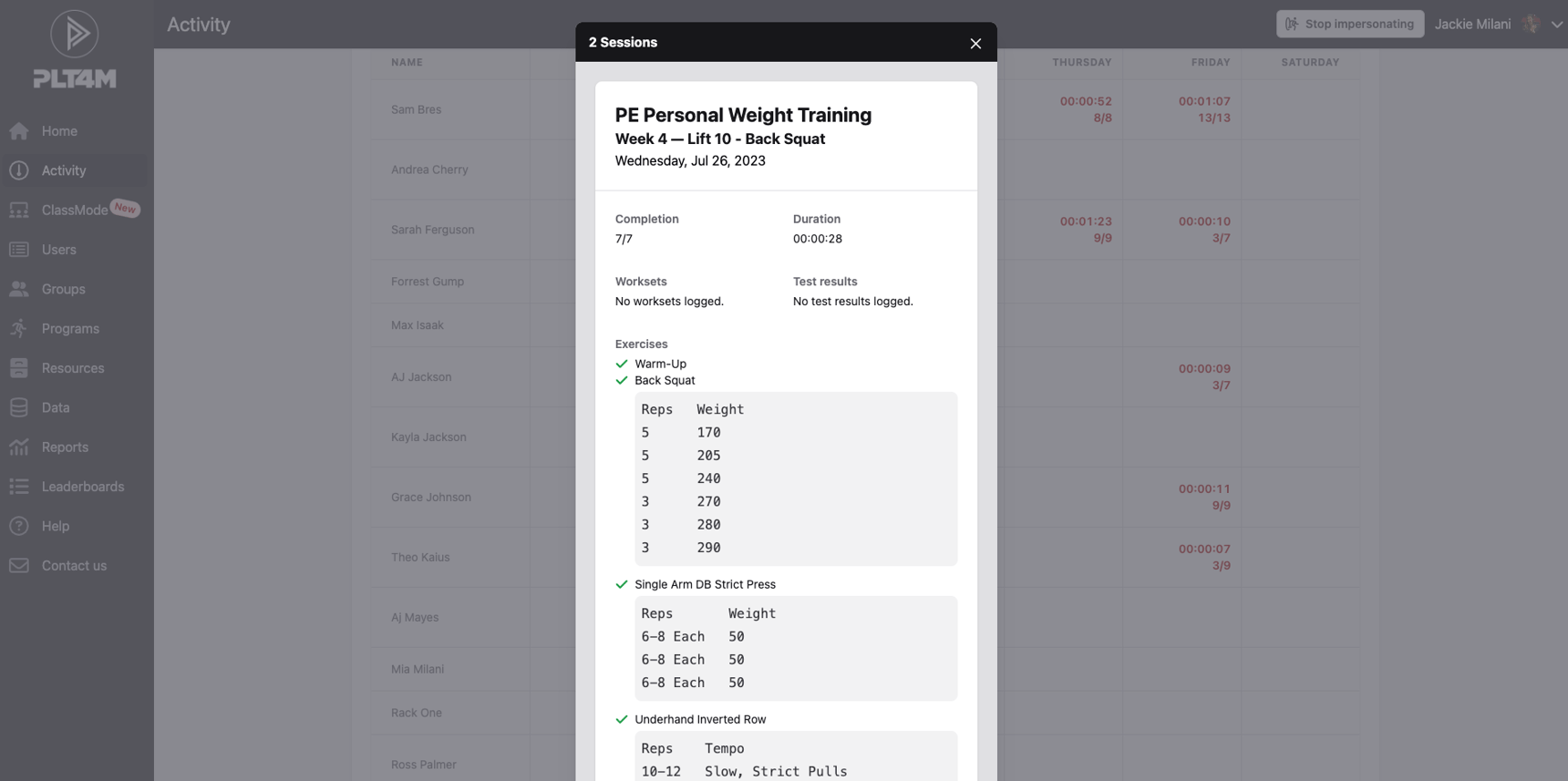 How do I View Student Activity?